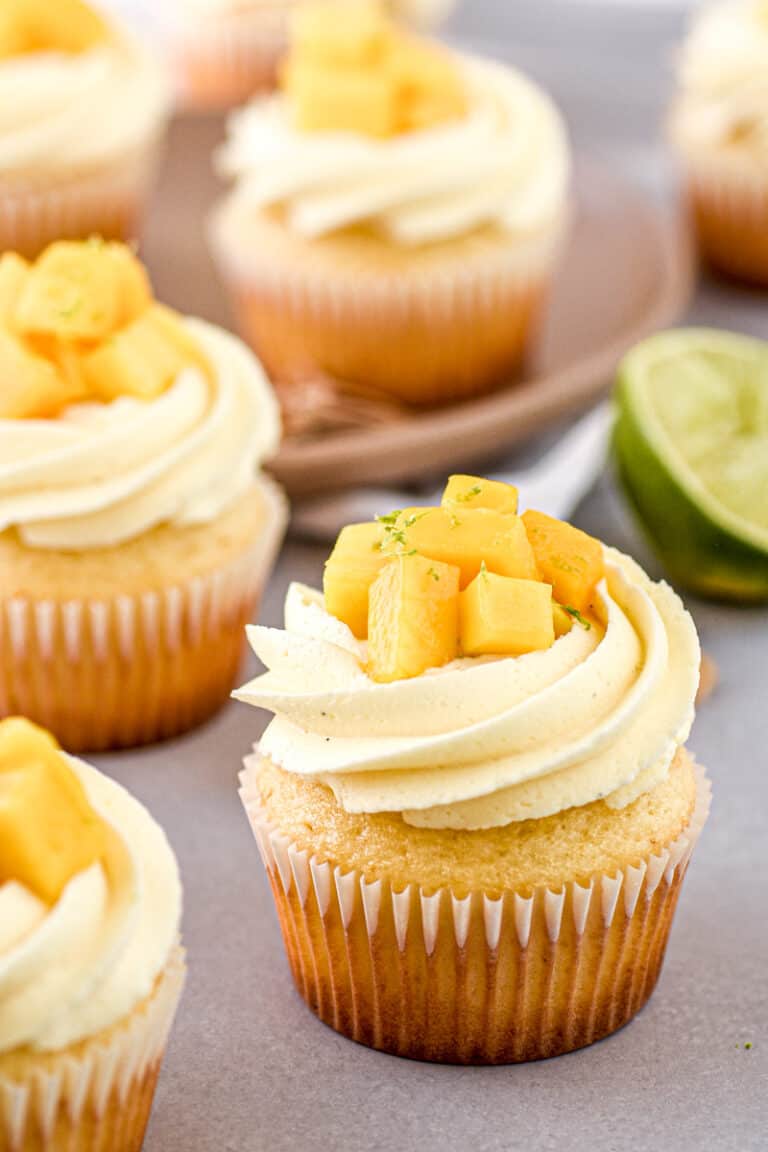 Mango Cupcakes