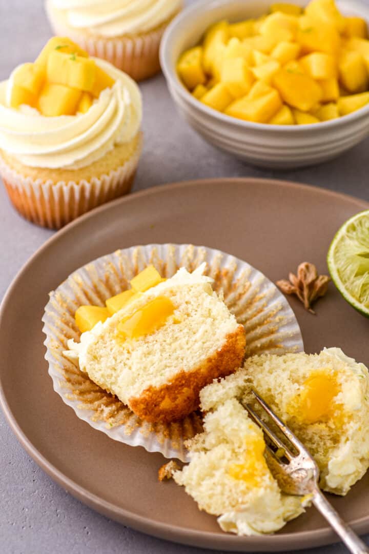 Mango Cupcakes