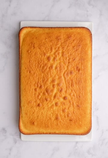 Vanilla Tray Bake - With Love Kitty