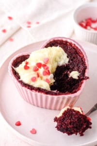 Red Velvet Mug Cake