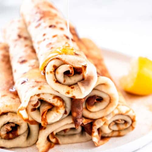 South African Pancakes with Cinnamon Sugar - With Love Kitty