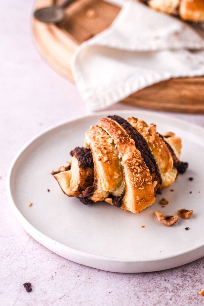 Nutella Croissants - With Love Kitty