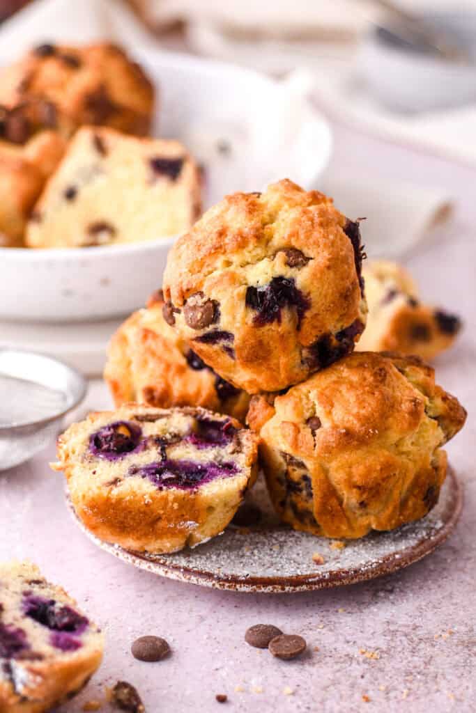 Blueberry Chocolate Chip Muffins
