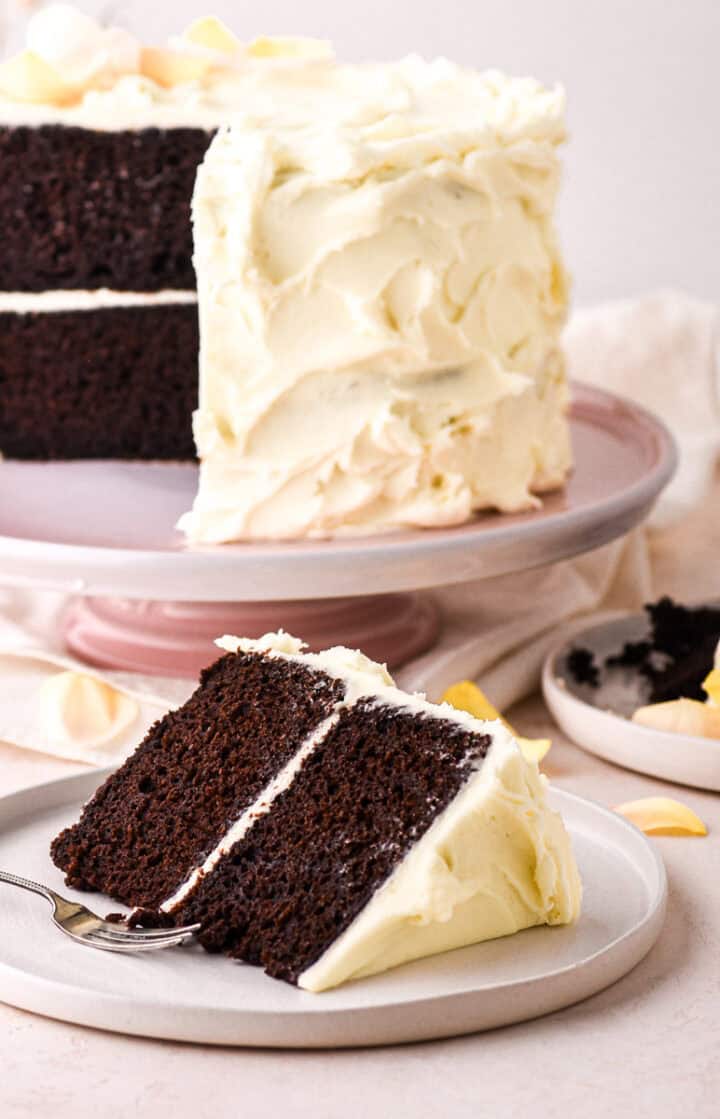 Chocolate Cake with Cream Cheese Frosting