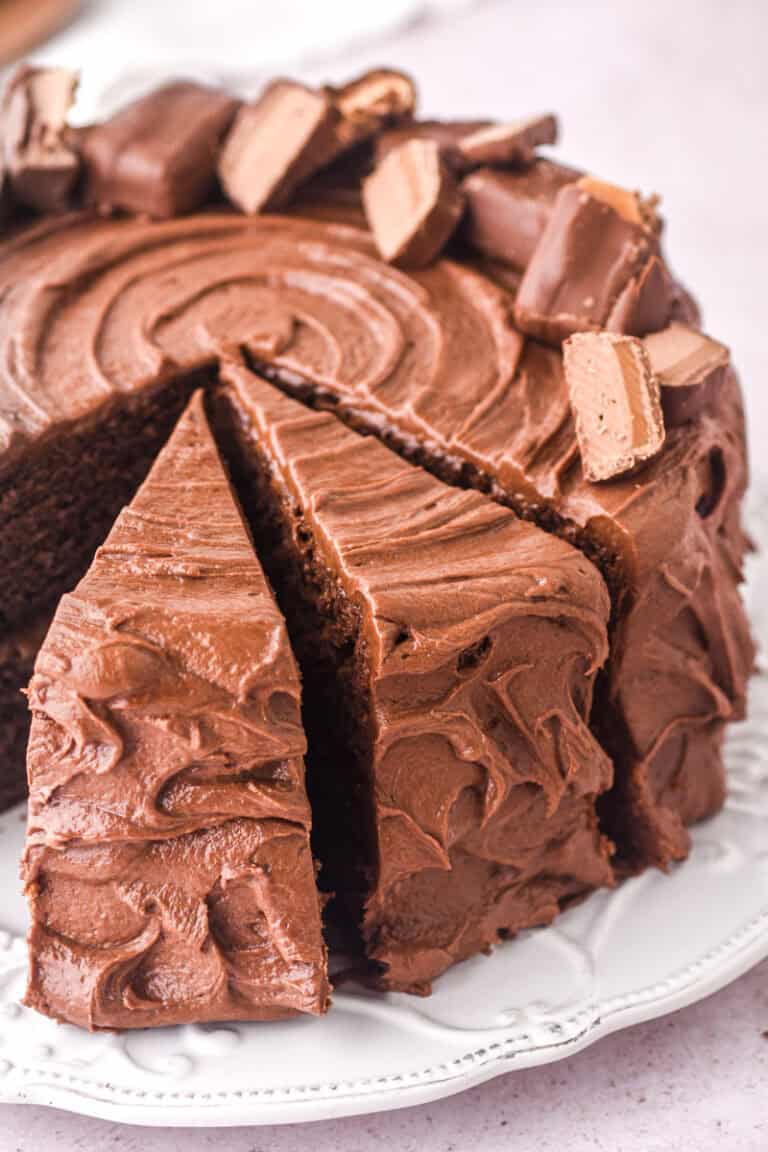 Chocolate Frosting with Melted Chocolate - With Love Kitty