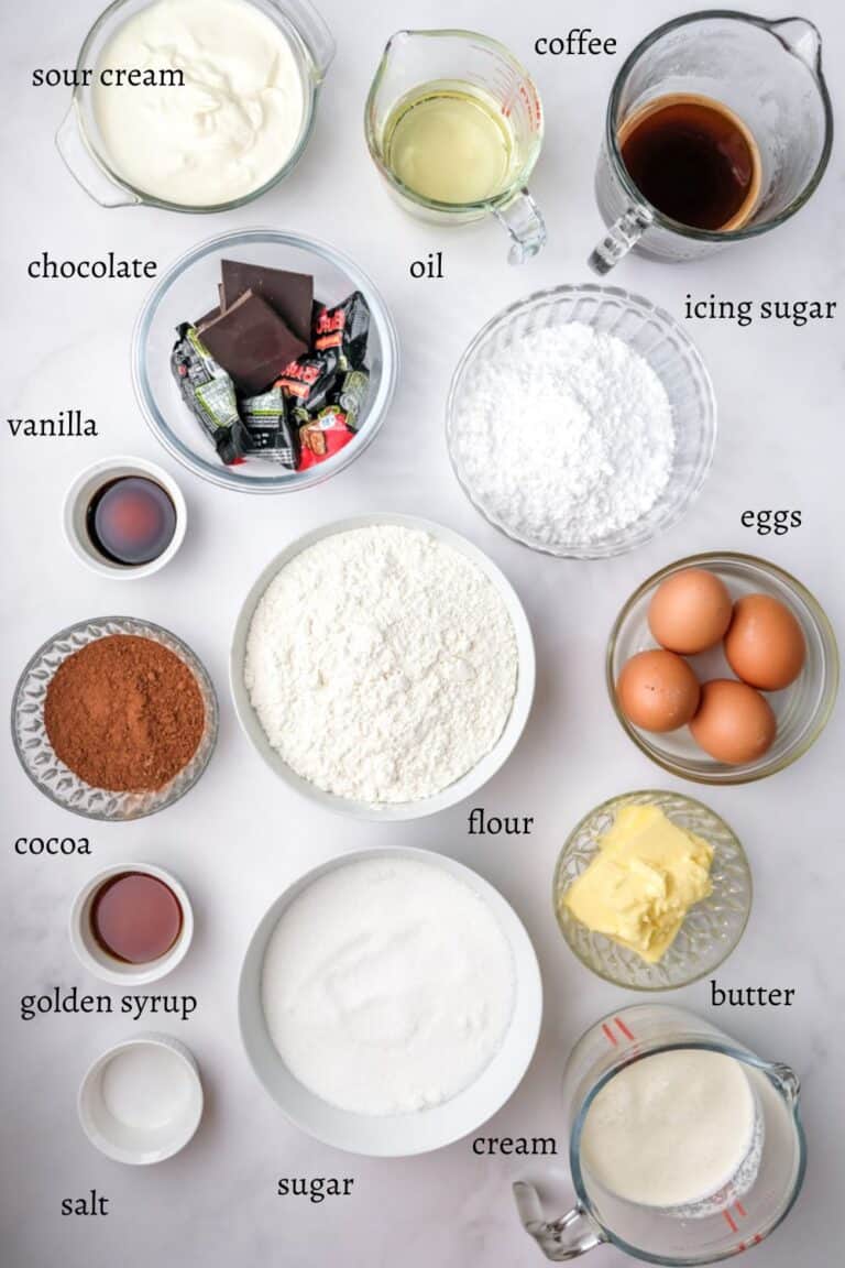 Bar One Chocolate Caramel Cake (Easy Chocolate Caramel Cake) - With ...